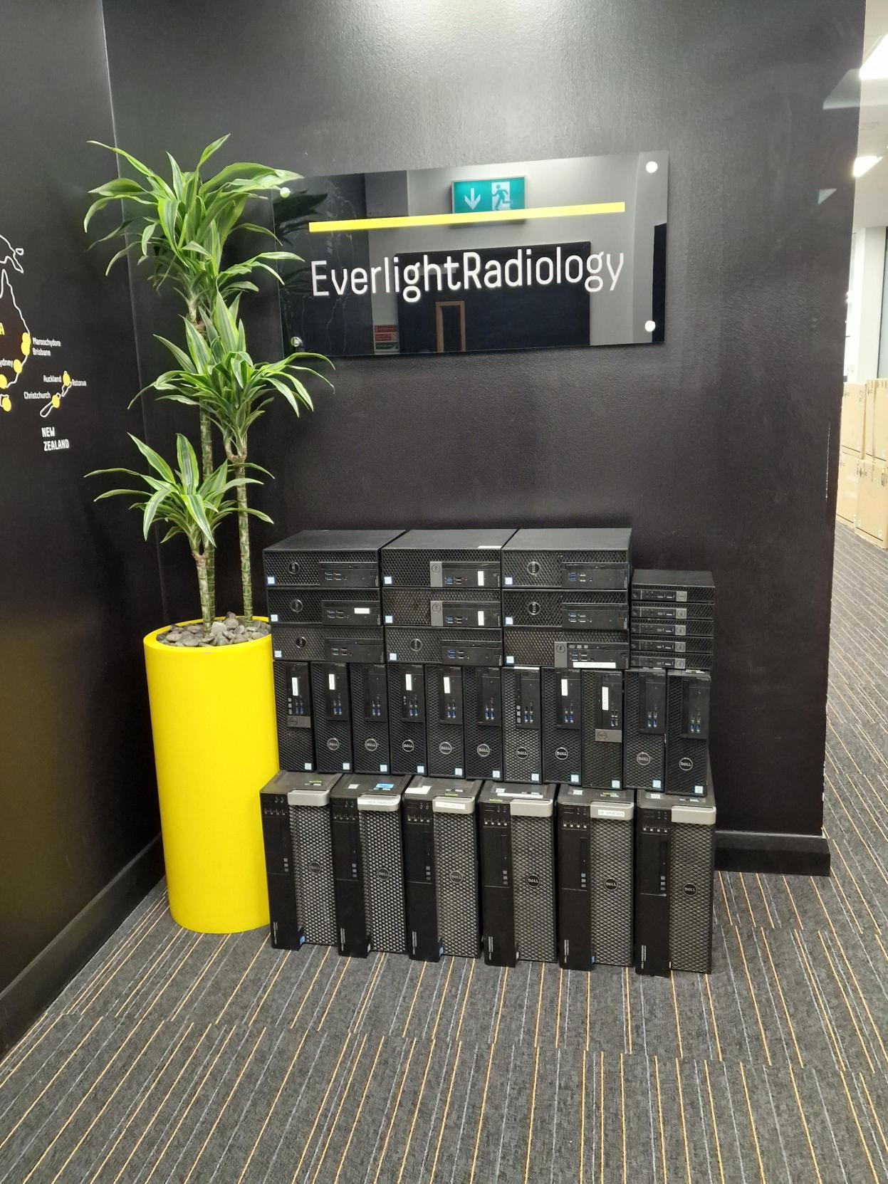 Everlight teams donate computer equipment to hospitals in Pakistan